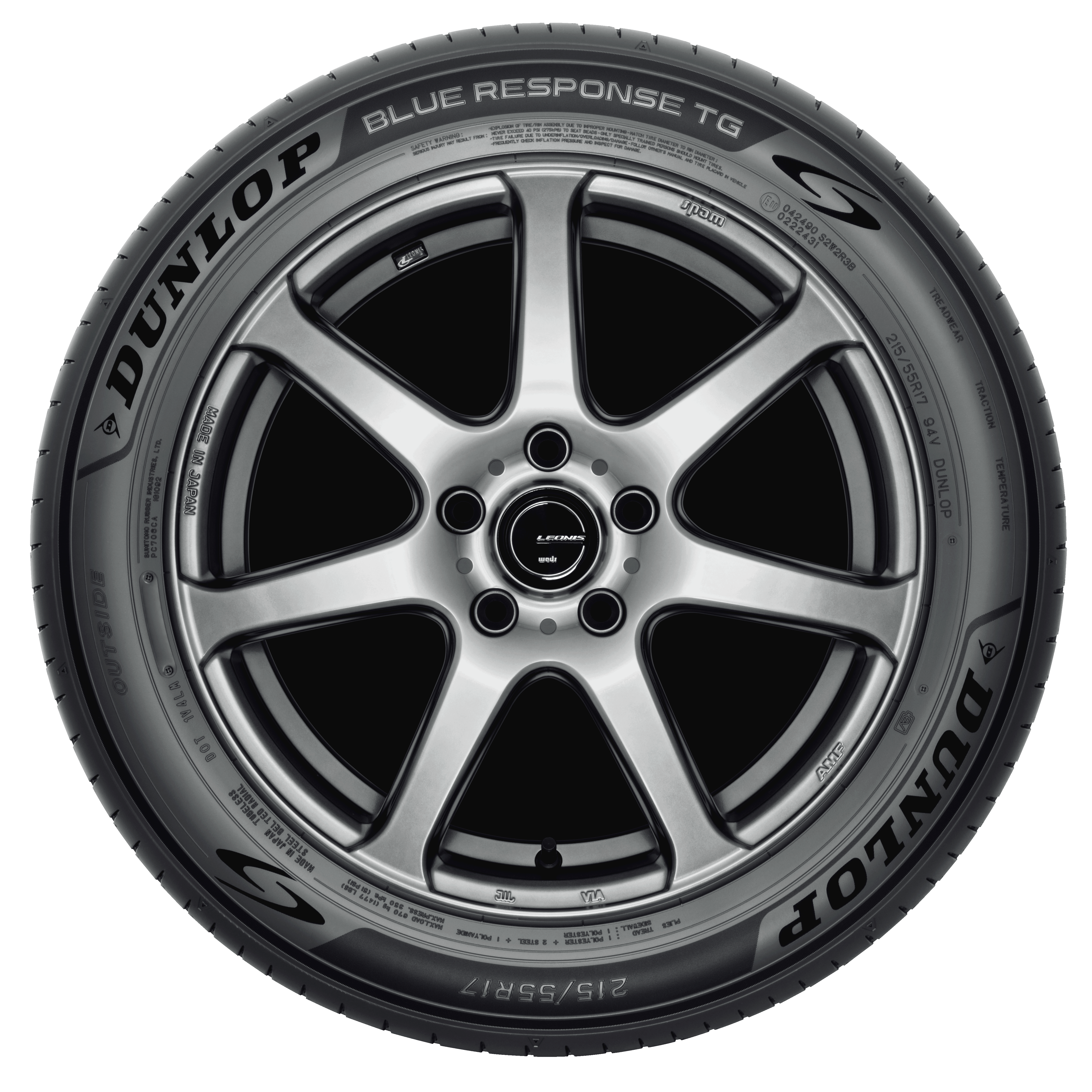 Buy Dunlop Blue Response TG Online UAE | High performance premium tyre ...